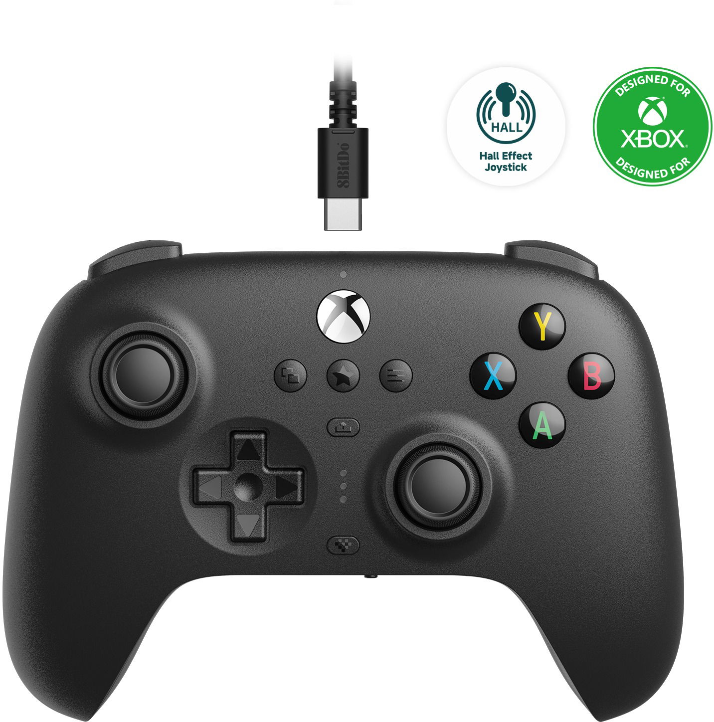 Kiegészítők: 8BitDo Ultimate Wired Controller (Hall Effect Joystick ...