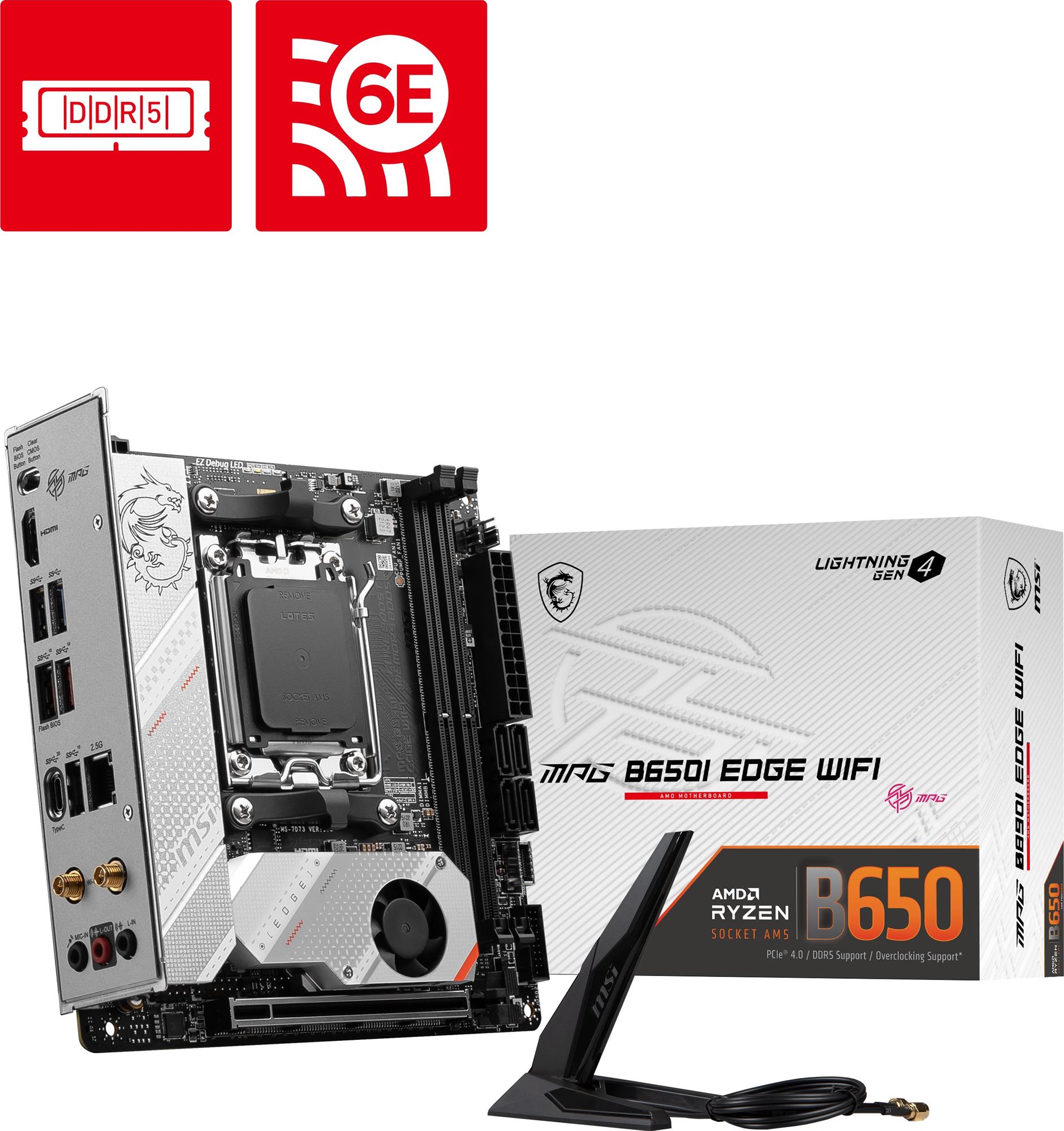 MSI MPG B650I EDGE WIFI - Základní deska | Alza.cz