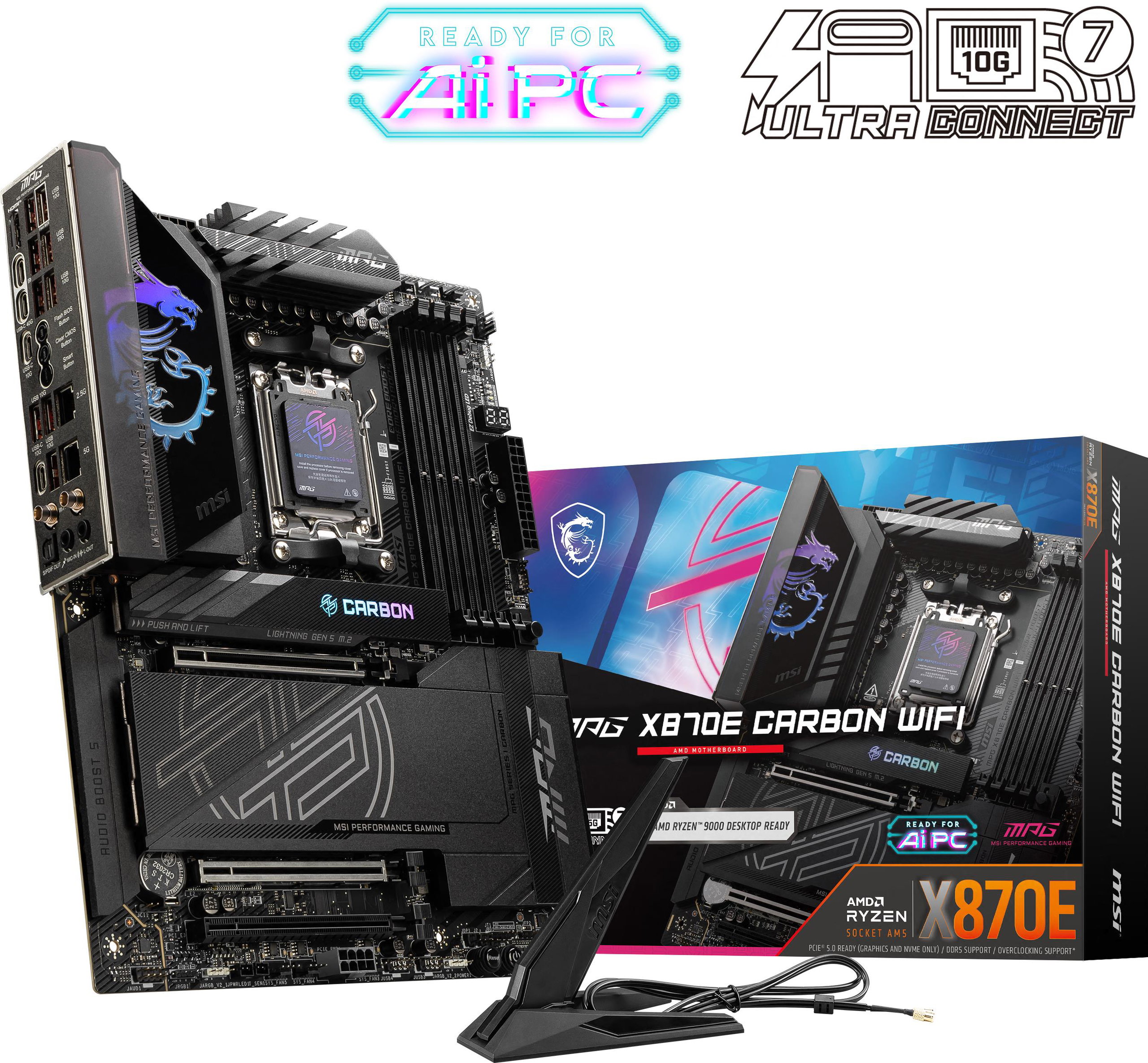 MSI MPG X870E CARBON WIFI - Základní deska | Alza.cz