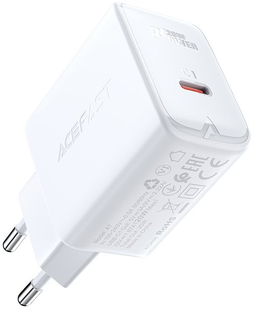 ACEFAST Charger 20W USB-C PD White - Nabíječka do sítě | Alza.cz