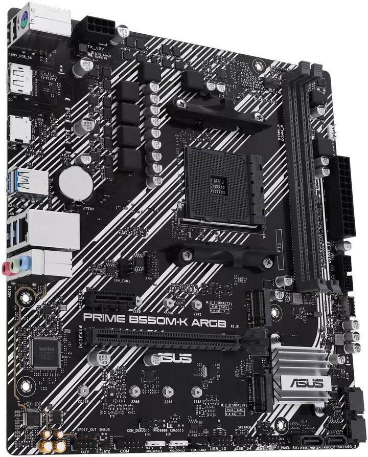 ASUS PRIME B550M-K ARGB za 2 099 Kč - Základní deska | Alza.cz
