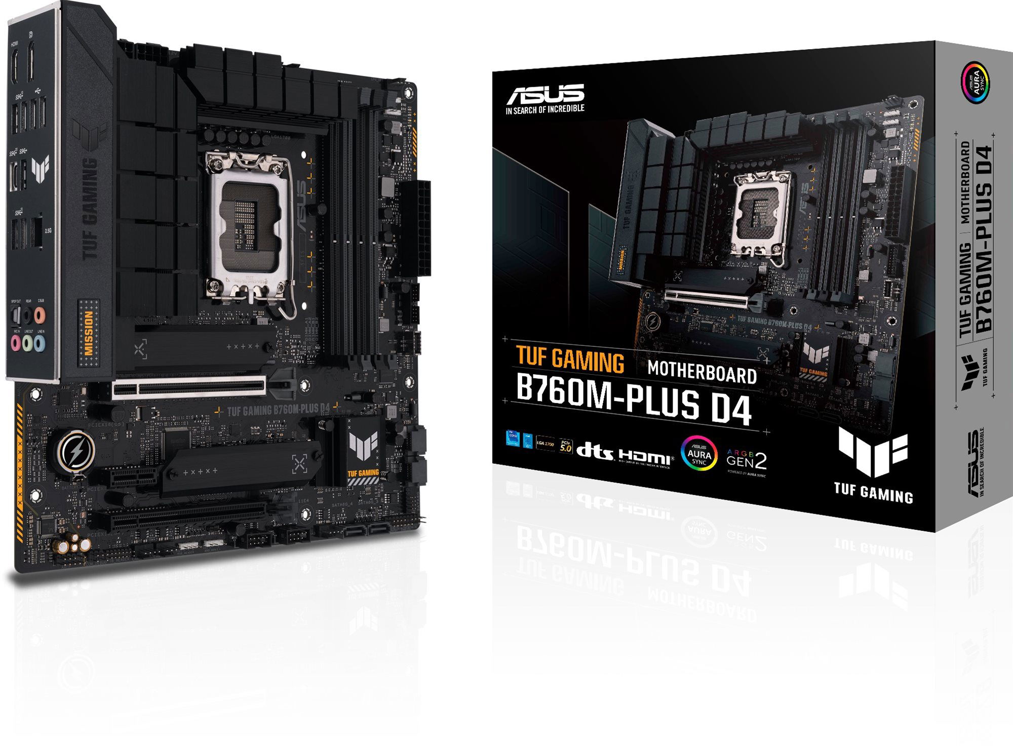 ASUS TUF GAMING B760M-PLUS D4 - Základní deska | Alza.cz