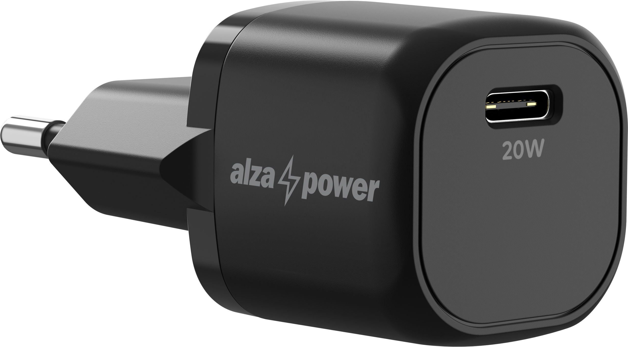 AlzaPower A120 Fast Charge 20 W čierna za 11,12 € - Nabíjačka do siete ...