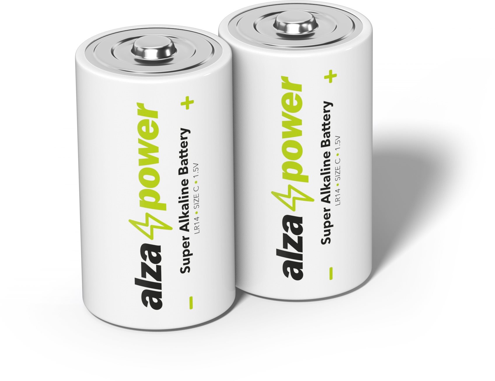 AlzaPower Super Alkaline LR14 (C) 2ks od 96 Kč - Jednorázová baterie ...