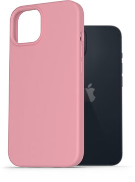 AlzaGuard Premium Liquid Silicone Case na iPhone 14 ružový - Kryt na ...