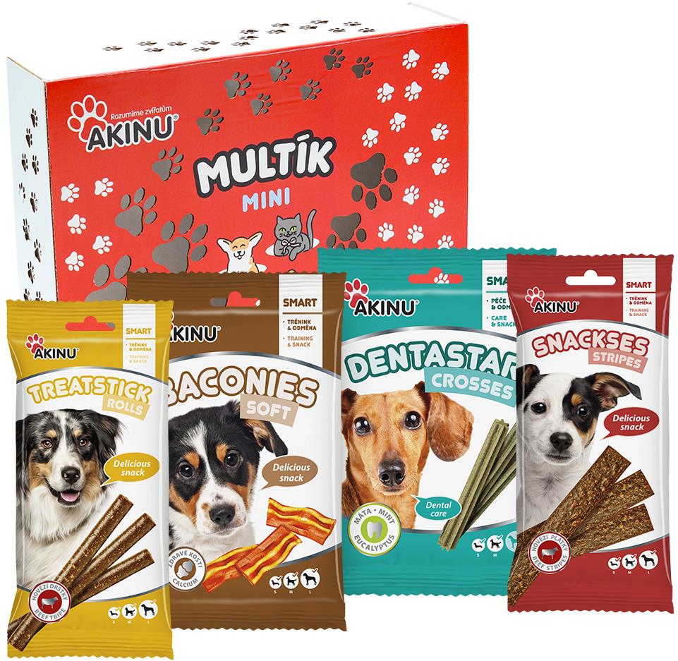 Akinu mini Multík Svačinka pro psy - Dárkový balíček pro psy | Alza.cz