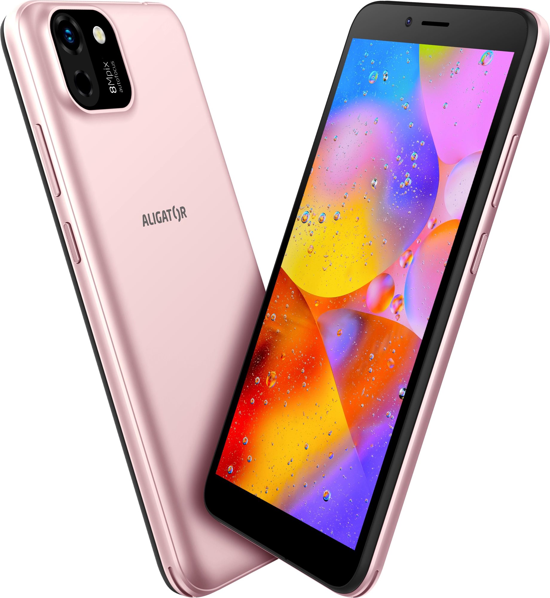Aligator S5550 Duo 16GB růžovo-zlatá - Mobilní telefon | Alza.cz