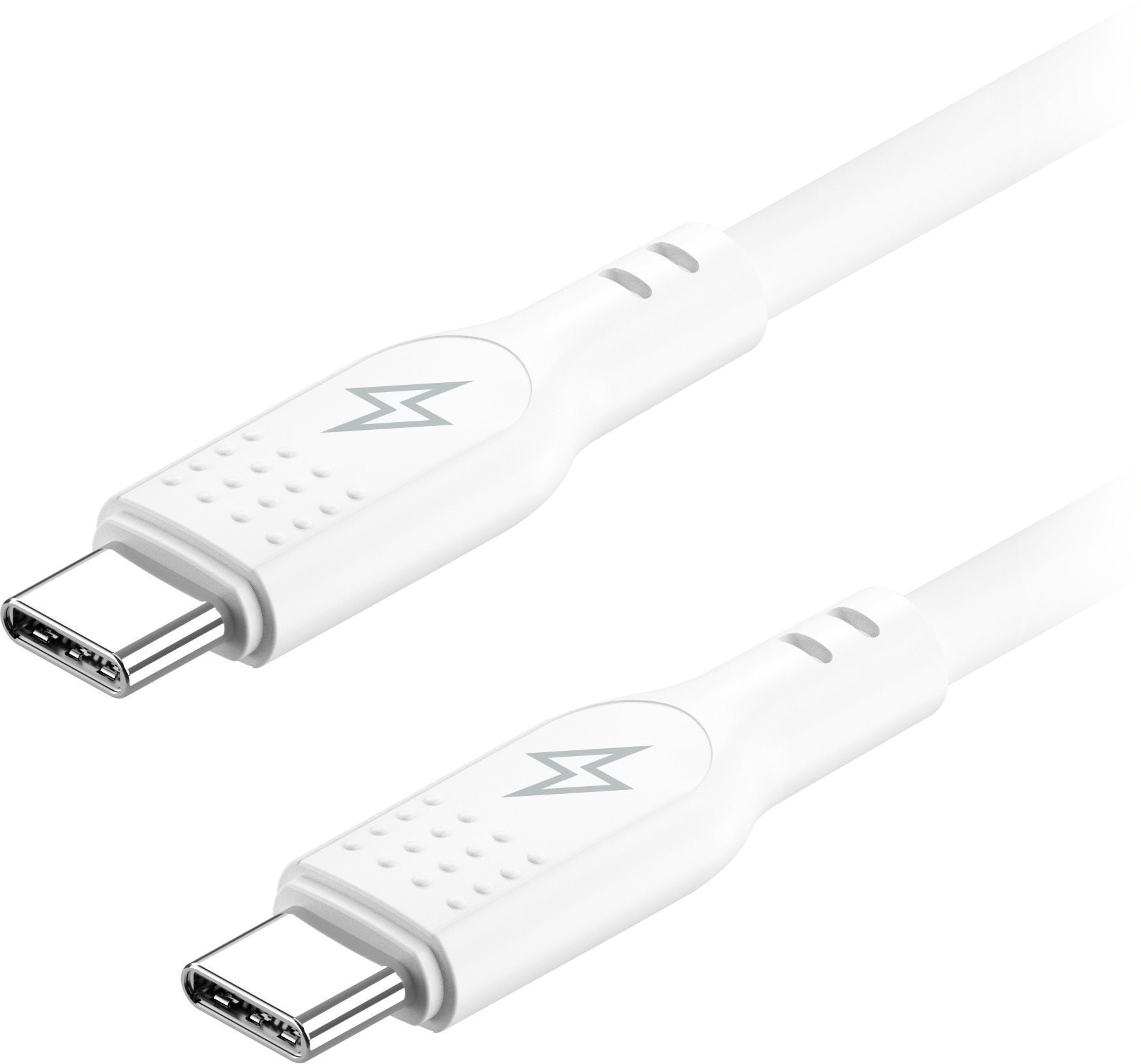 AlzaPower SilkCore USB-C / USB-C 2.0 5A, 240W, 2m, bílý od 224 Kč ...