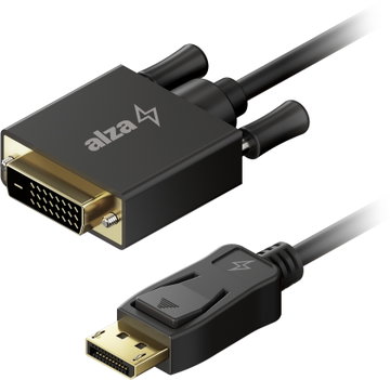 AlzaPower Core DisplayPort na DVI-D FullHD 2m černý za 249 Kč - Video ...