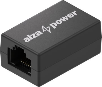 AlzaPower CAT6 Keystone Jack Coupler, fekete 1 690 Ft-ért - Keystone ...