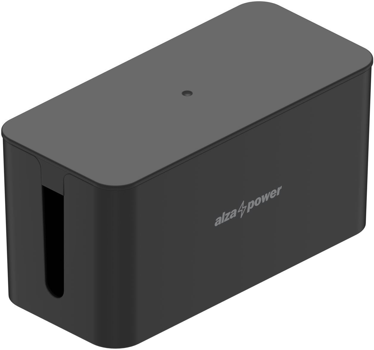 AlzaPower Cable Box Basic Small černý od 239 Kč - Organizér kabelů ...