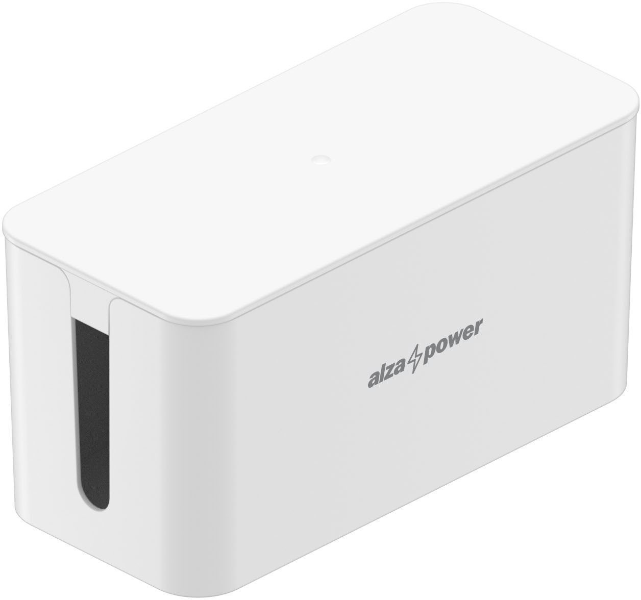 AlzaPower Cable Box Basic Small bílý za 239 Kč - Organizér kabelů | Alza.cz