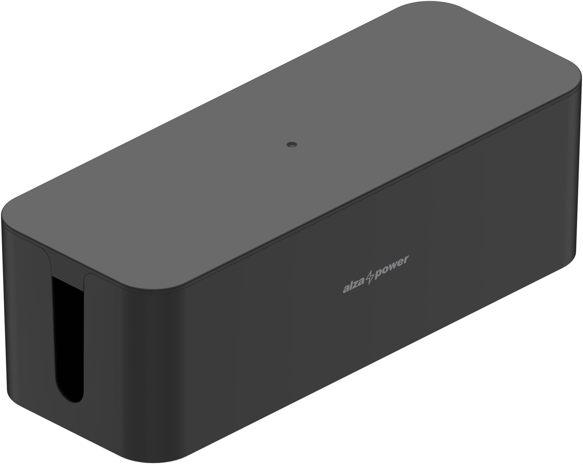 AlzaPower Cable Box Basic Large černý za 399 Kč - Organizér kabelů ...