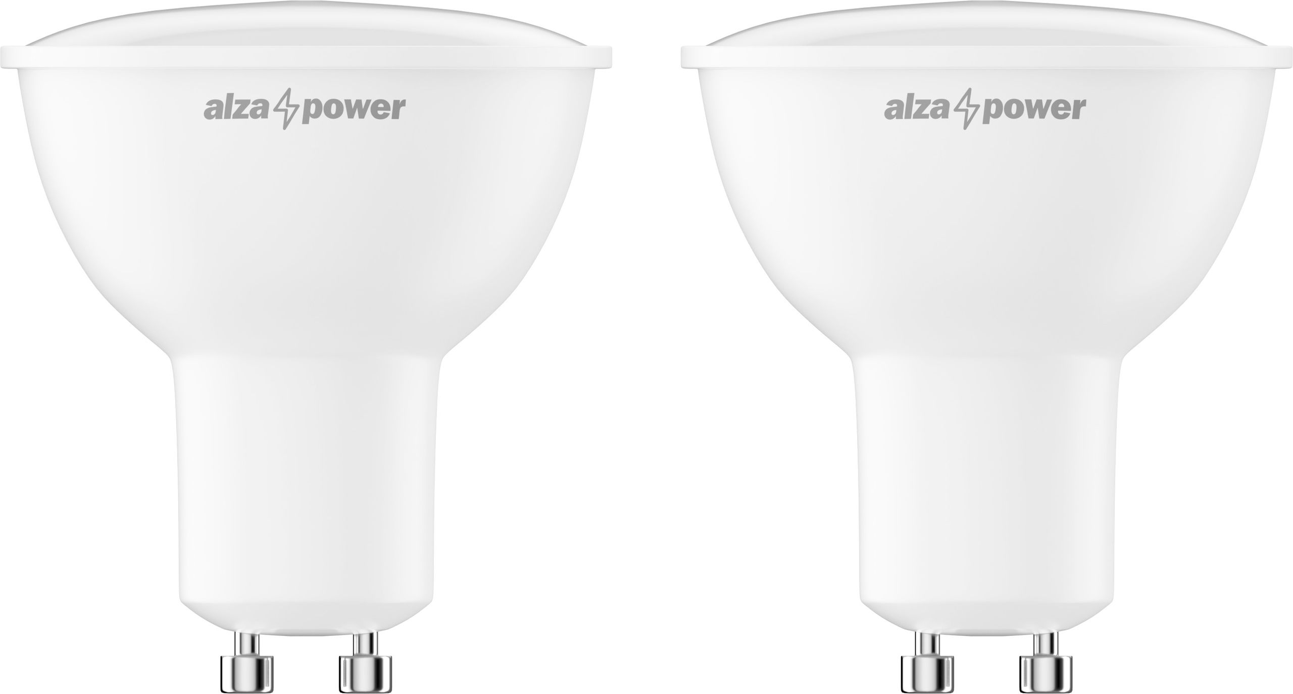 AlzaPower LED 8-55W, GU10, 2700K, set 2ks za 109 Kč - LED žárovka | Alza.cz