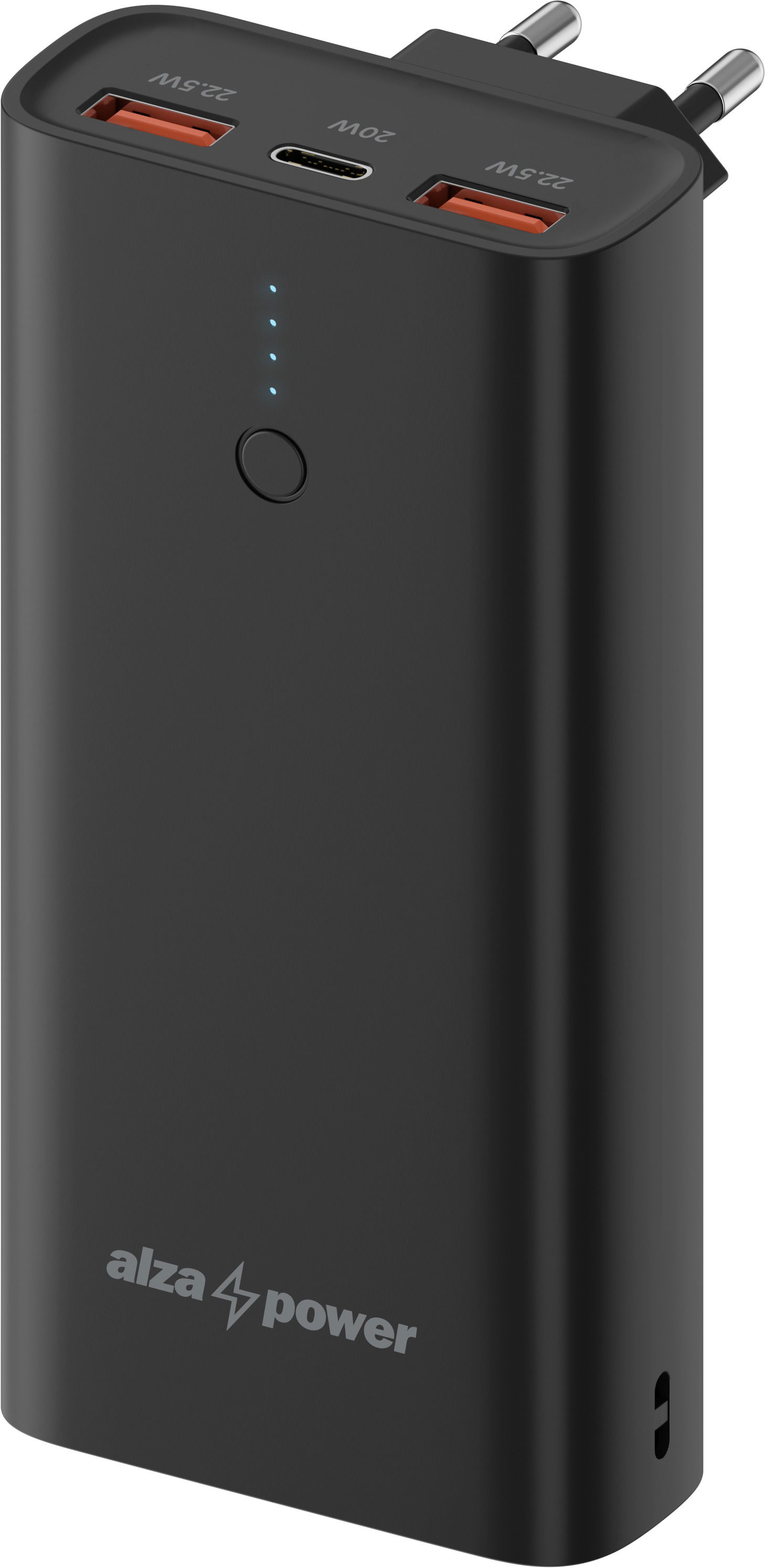 AlzaPower Volt 10000mAh Power Delivery (20W) černá za 599 Kč ...