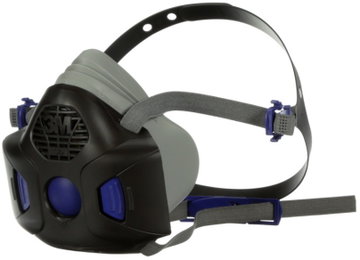 Polomaska 3M HF-801SD Secure Click s membránou na komunikáciu, (S), 1 ...