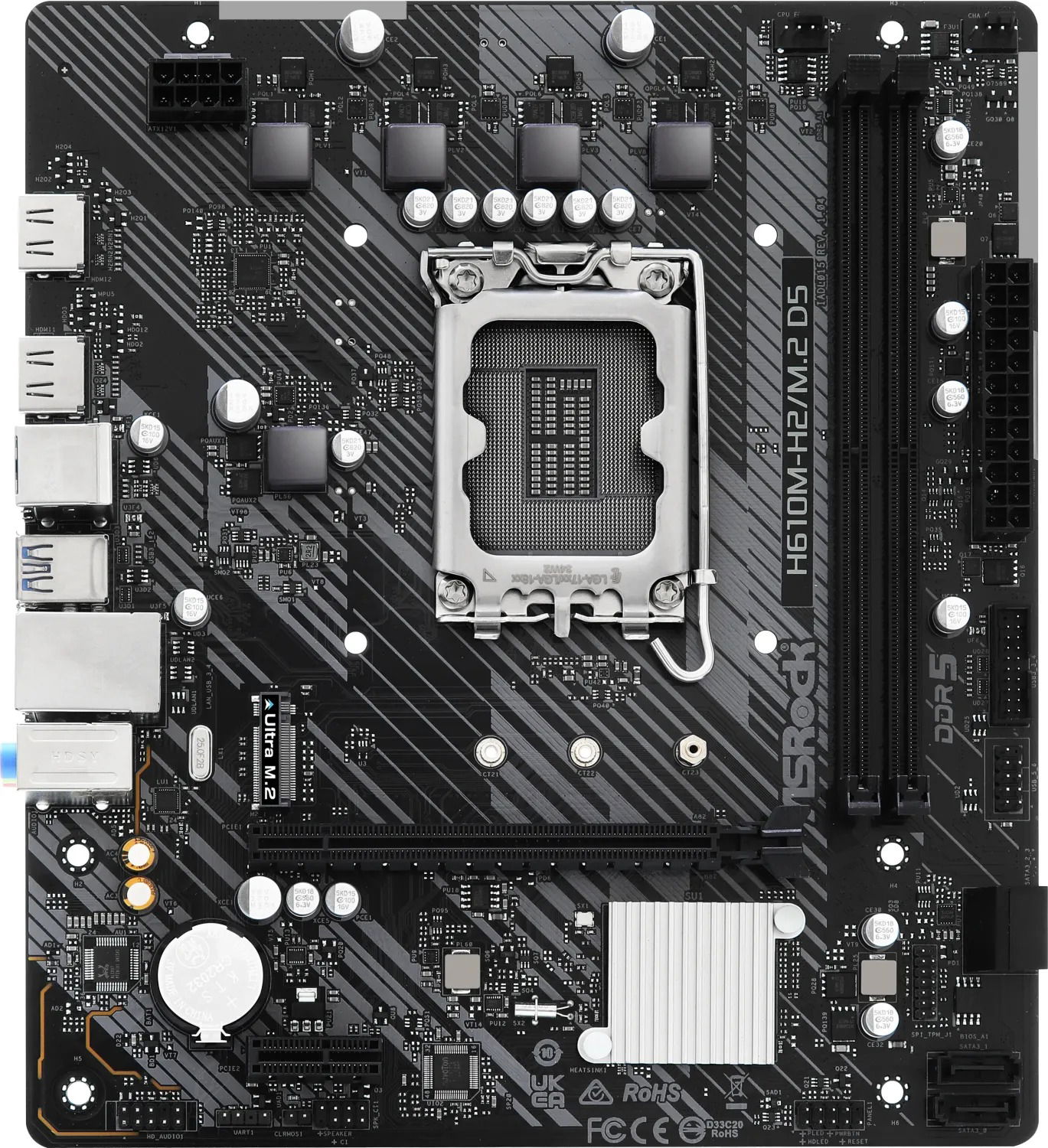 ASROCK H610M-H2/M.2 D5 - Základní deska | Alza.cz