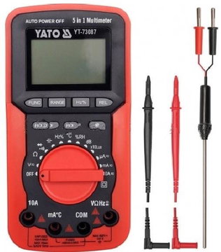 YATO Multimeter digitálny 5 v 1 - Multimeter | Alza.sk