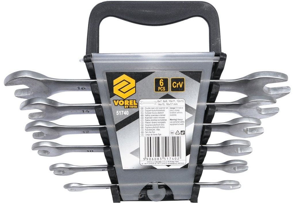 VOREL TO-51740 6 ks - Sada plochých klíčů | Alza.cz