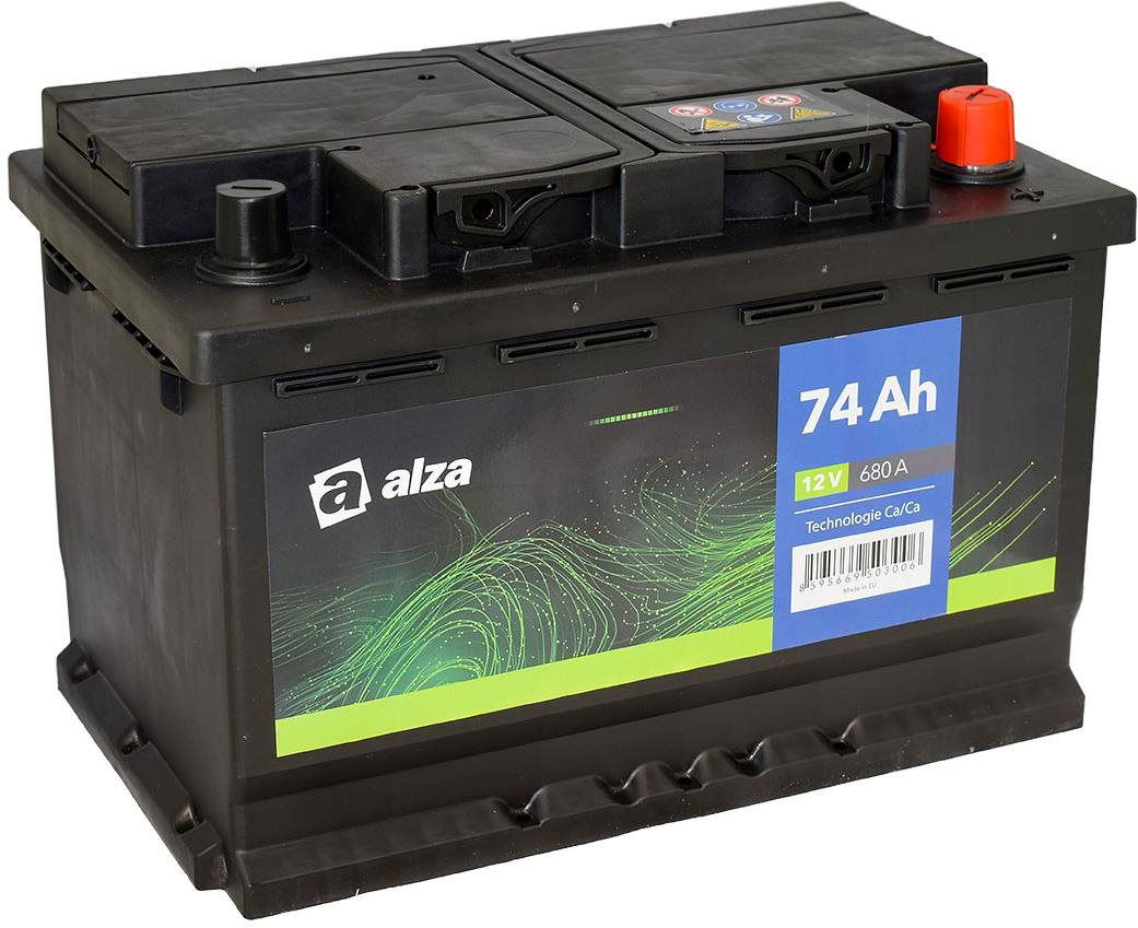 ALZA Autobaterie 74Ah, 12V za 1 810 Kč - Autobaterie | Alza.cz