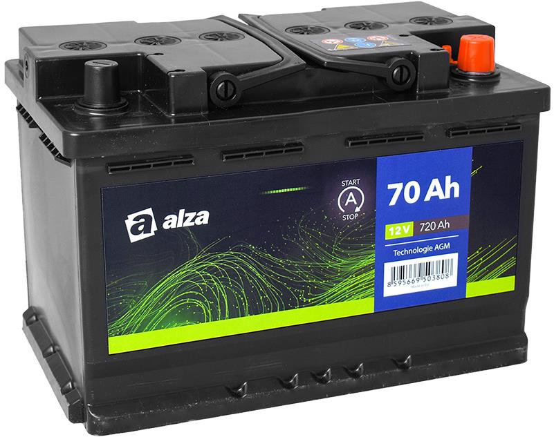 ALZA AGM 70 Ah, 12 V za 2 929 Kč - Autobaterie | Alza.cz