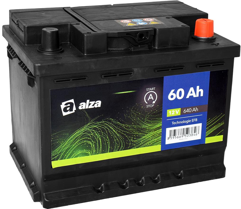 ALZA EFB 60 Ah, 12 V za 2 047 Kč - Autobaterie | Alza.cz
