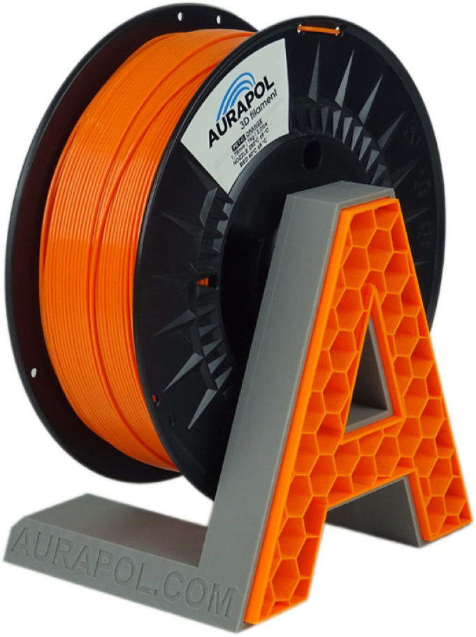 AURAPOL PET-G Filament Nuclear Oranžová 1 kg 1,75 mm - Filament | Alza.cz