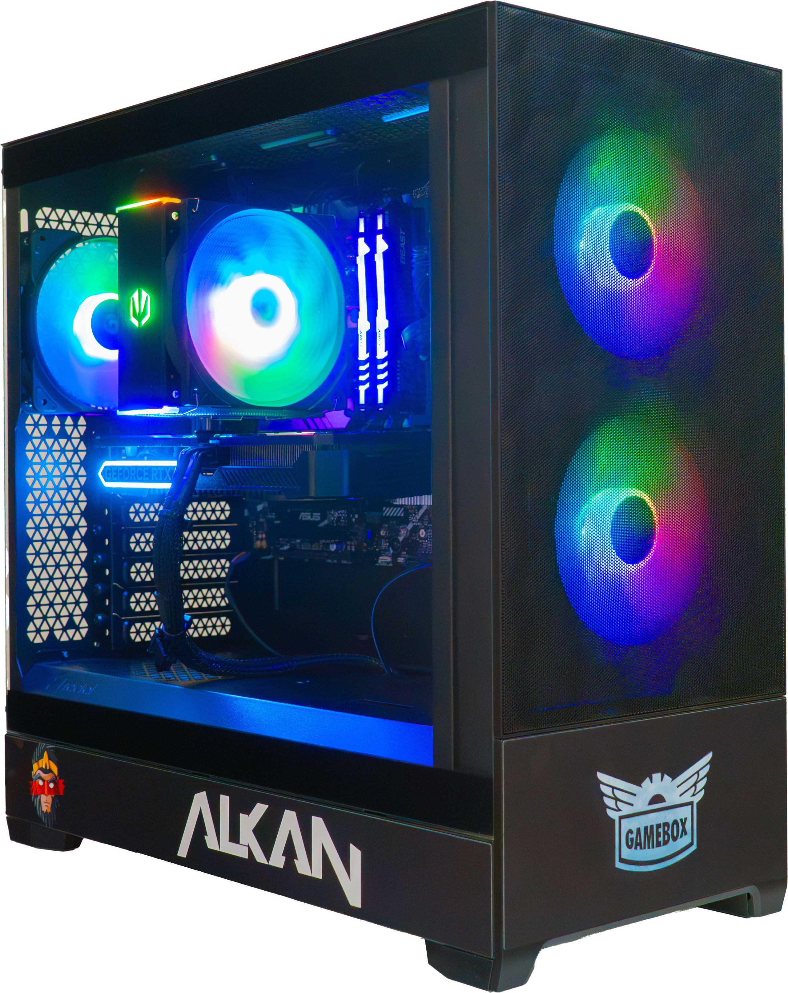 AlzaPC GameBox Prime Alkan Edice F144 - i5 / RTX4060Ti / 32GB RAM / 1TB ...