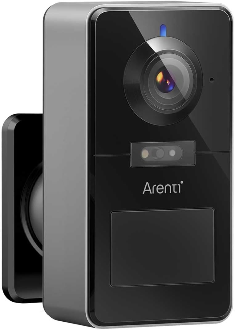 ARENTI Wire-Free Wi-Fi, 4MP/2K, Rechargeable Battery Camera - IP kamera ...