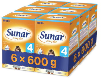 Sunar Complex 4 – 6× 600 g - Dojčenské mlieko | Alza.sk