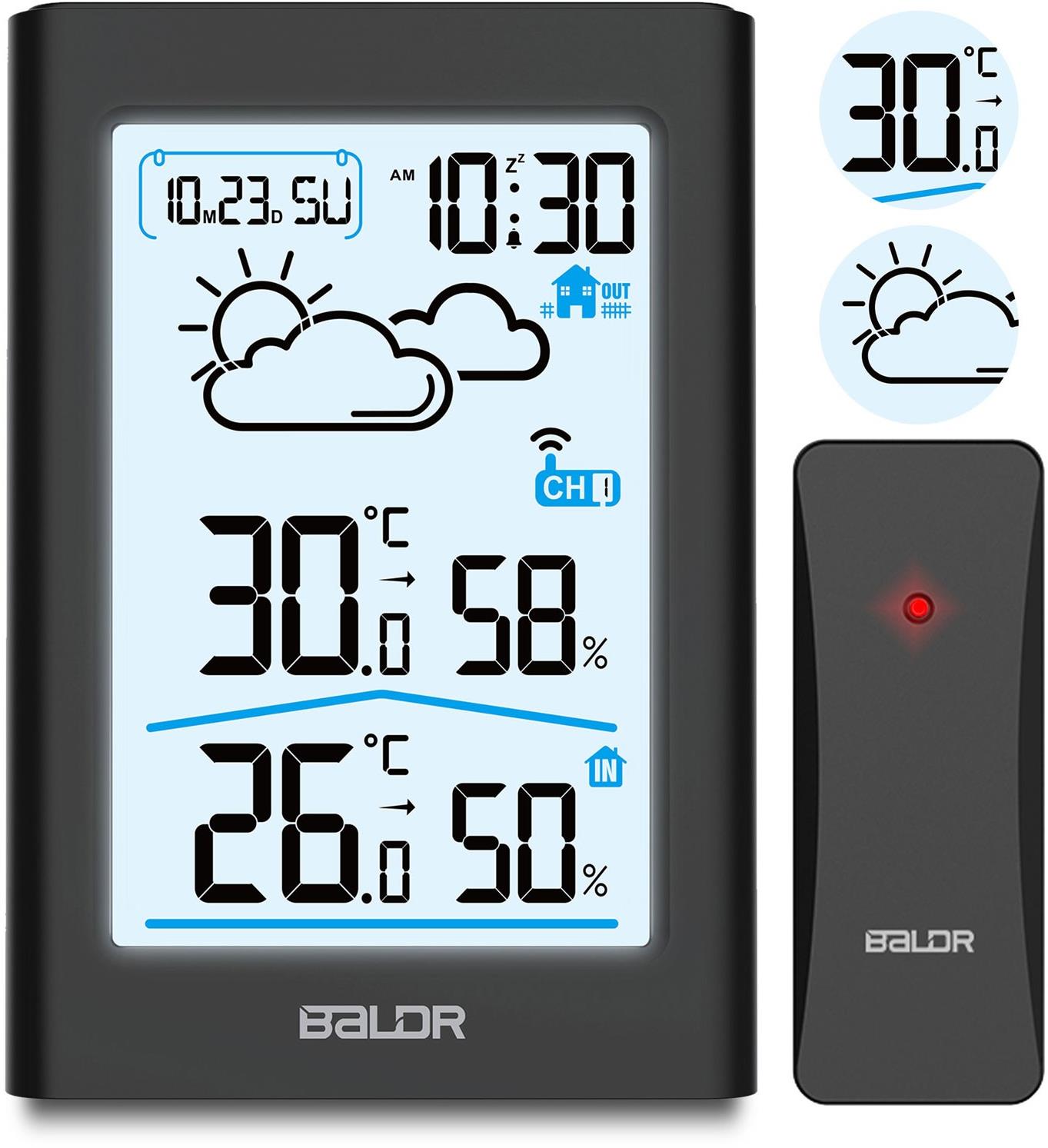 Baldr BD-911, černá - Meteostanice | Alza.cz