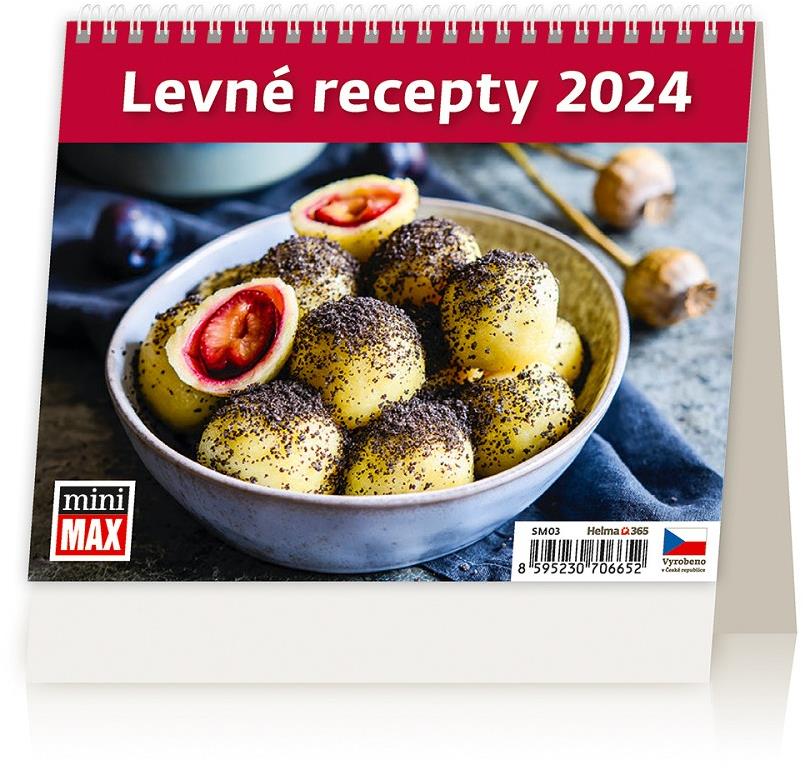 Helma Stolní kalendář - MiniMax Levné recepty 2024 - Stolní kalendář ...