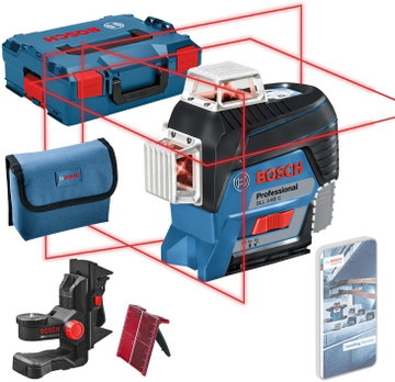 BOSCH Professional Čiarový laser samonivelačný GLL3-80 C BM1 Lboxx 0. ...