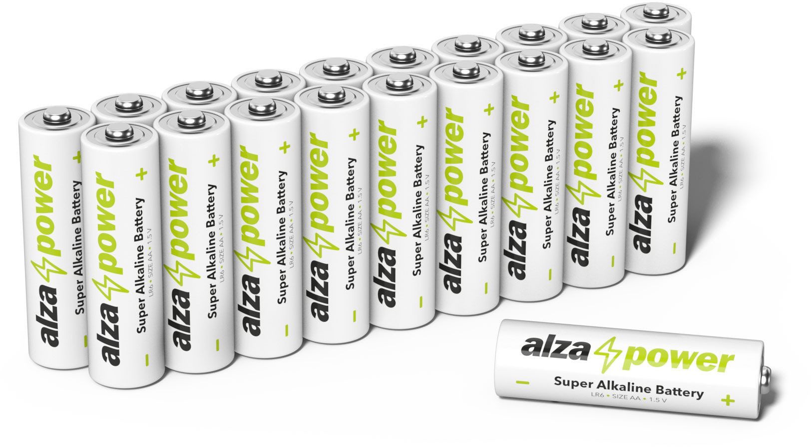 AlzaPower Super Alkaline LR6 (AA) 20ks od 199 Kč - Jednorázová baterie ...