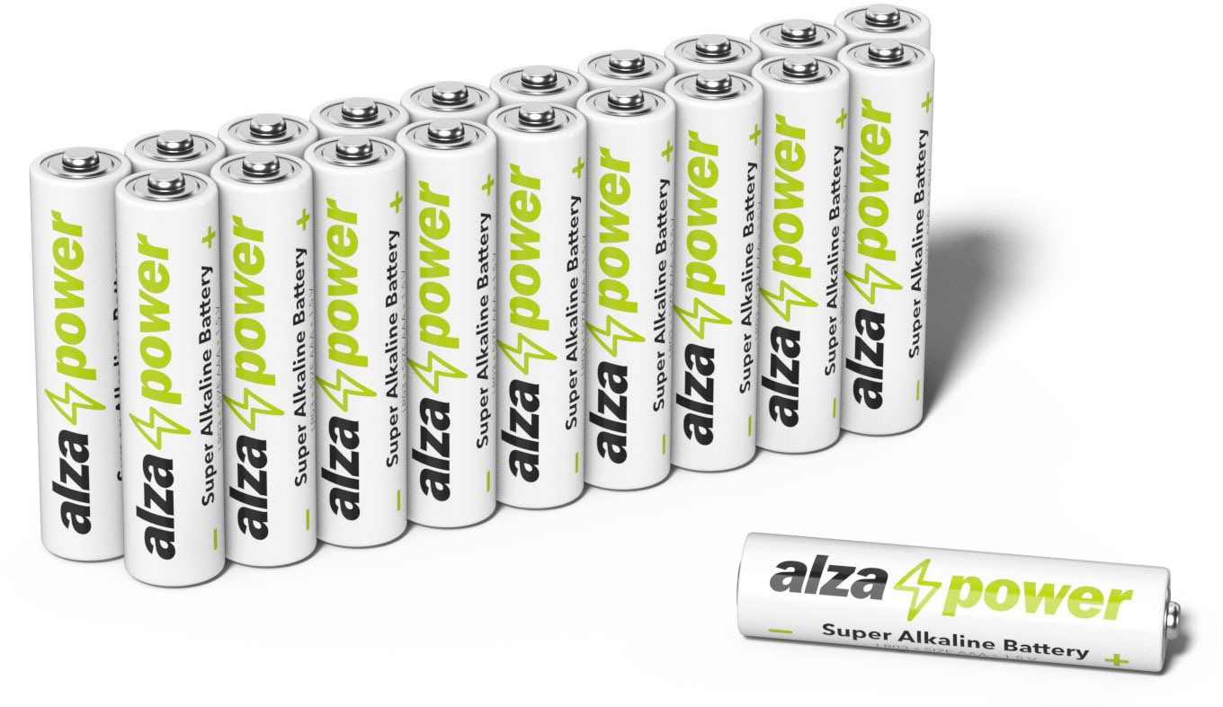 AlzaPower Super Alkaline LR03 (AAA) 20ks od 199 Kč - Jednorázová ...