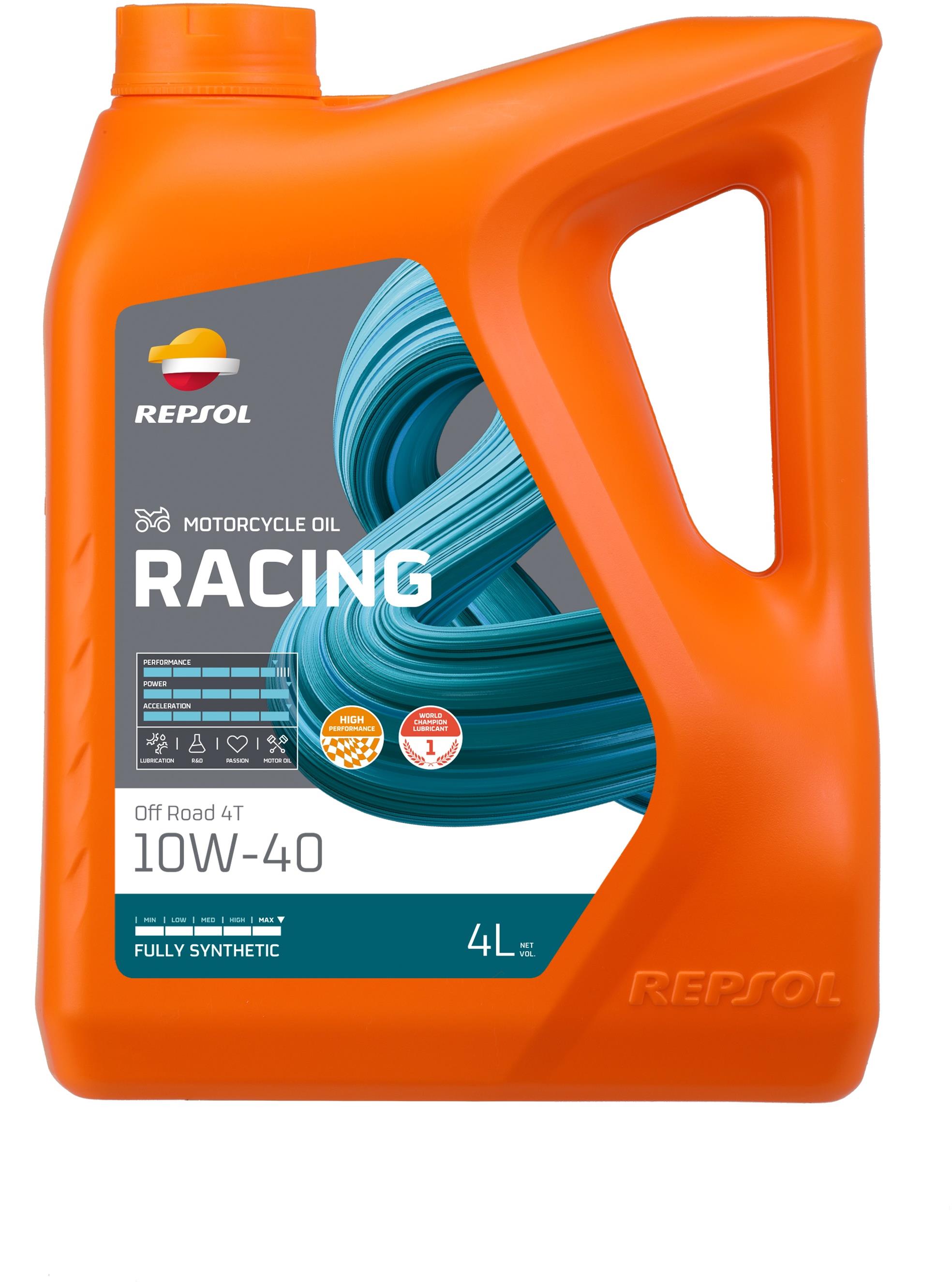 Repsol Racing Off Road 4T 10W/40, 4 l za 790 Kč - Motorový olej | Alza.cz