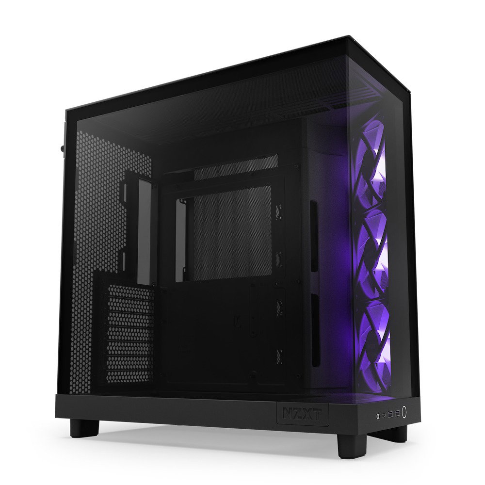 NZXT H6 Flow RGB Black - PC skrinka | Alza.sk