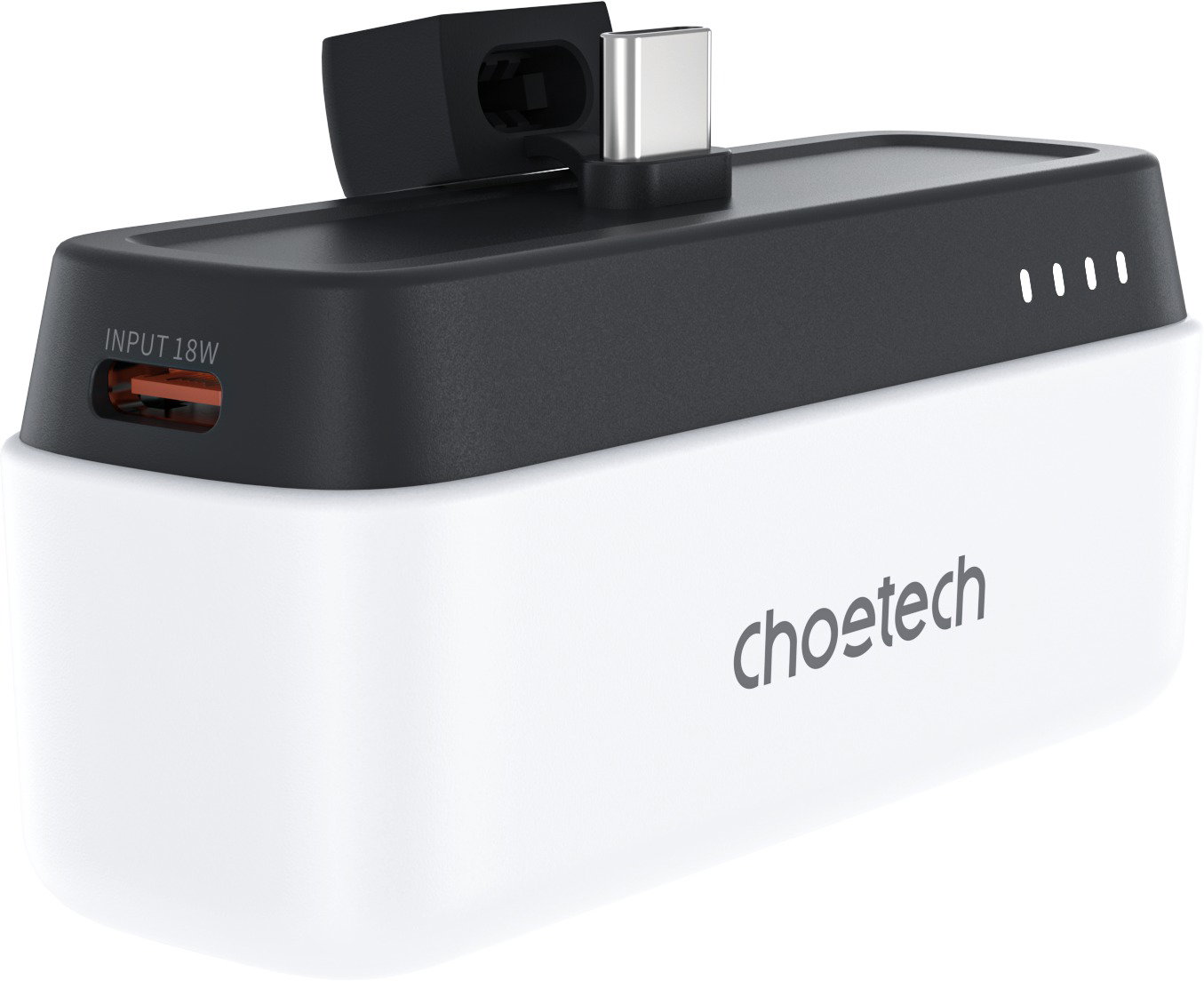 ChoeTech PD20W 5000mAh Power Bank with Type C Plug white - Powerbanka ...