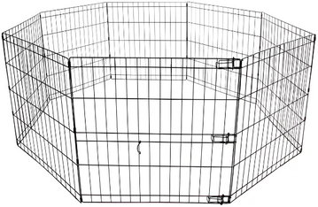 M-Pets Ohrádka na štěňata a malá zvířata 8 × 66 × 62 cm - Ohrádka pro ...