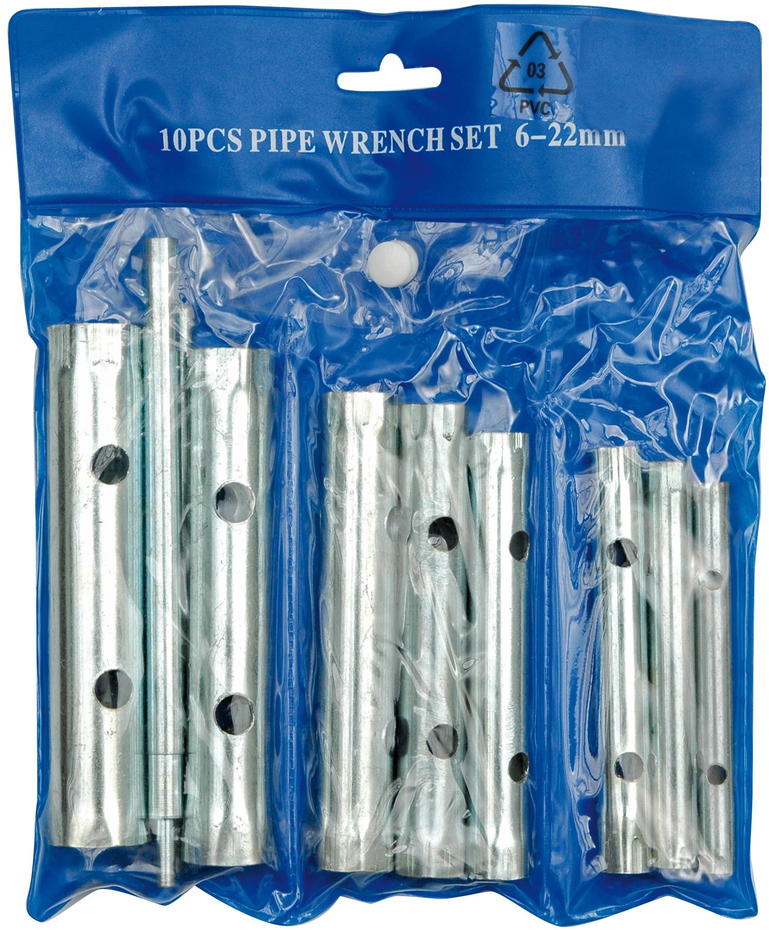 VOREL Sada klíčů trubkových 10 ks 6 - 22 mm - Sada trubkových klíčů ...