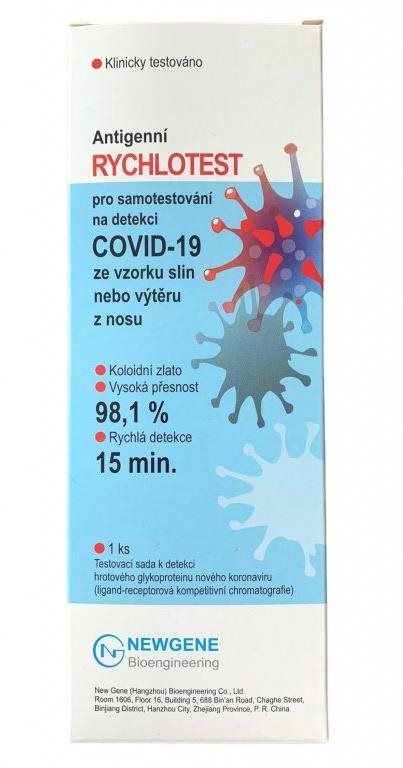 NEWGENE Rapid Test - na COVID 19 1 ks - Tester | Alza.cz
