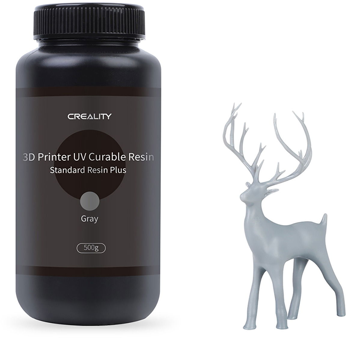 Creality grey 0,5 kg - Standard Rigid Resin Plus za 459 Kč - UV resin ...