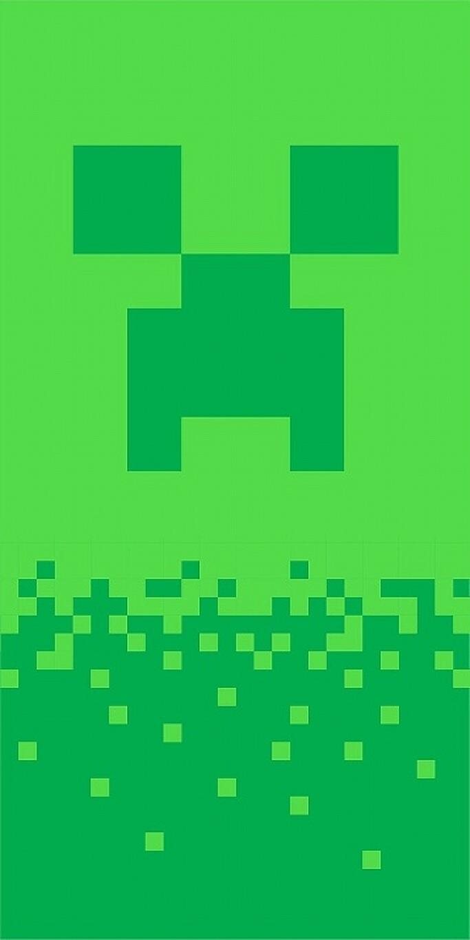 Jerry Fabrics Minecraft Digital Creeper 70x140 cm - Dětská osuška | Alza.cz
