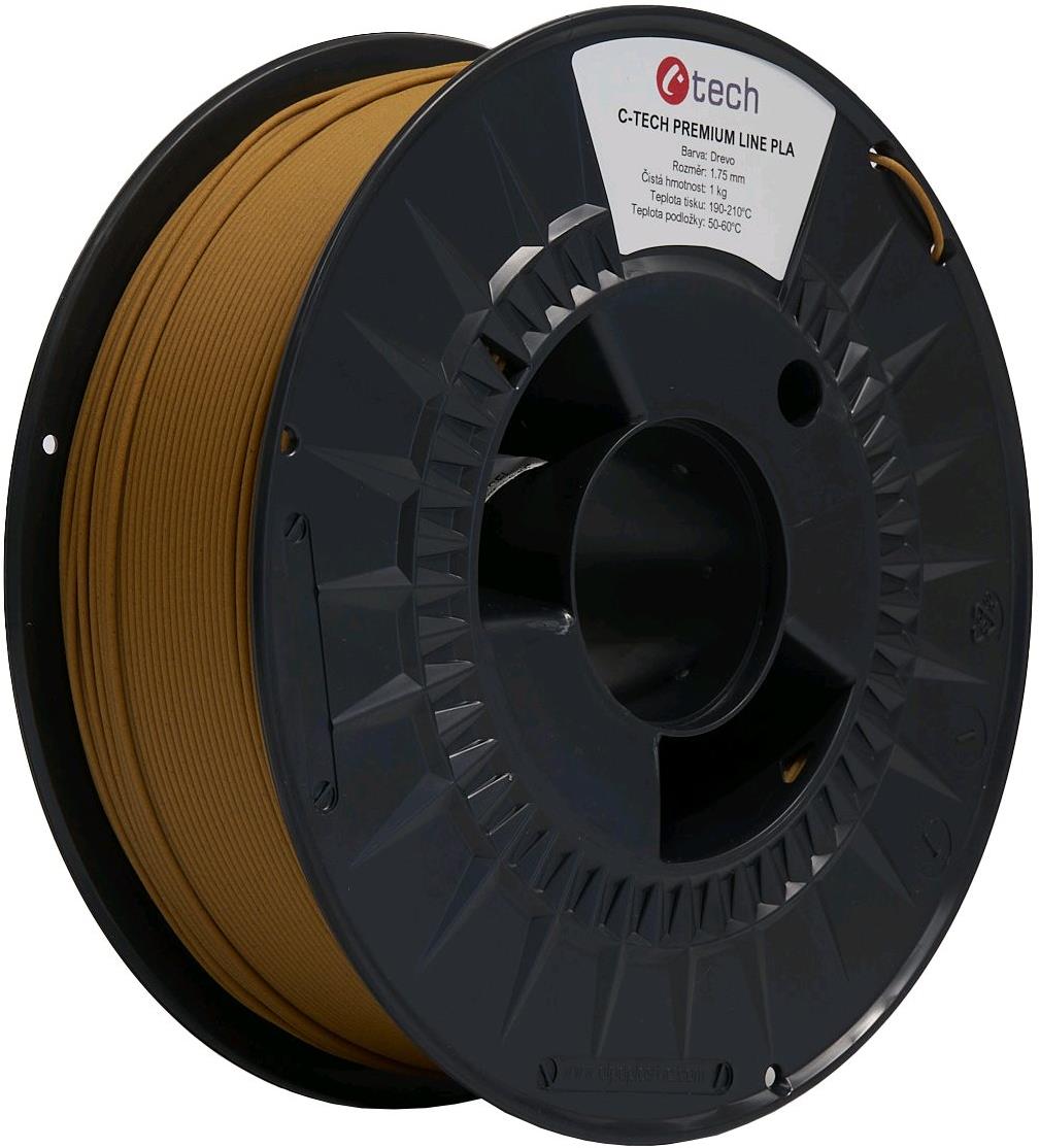 C-TECH filament PREMIUM LINE PLA drevo - Filament | Alza.sk