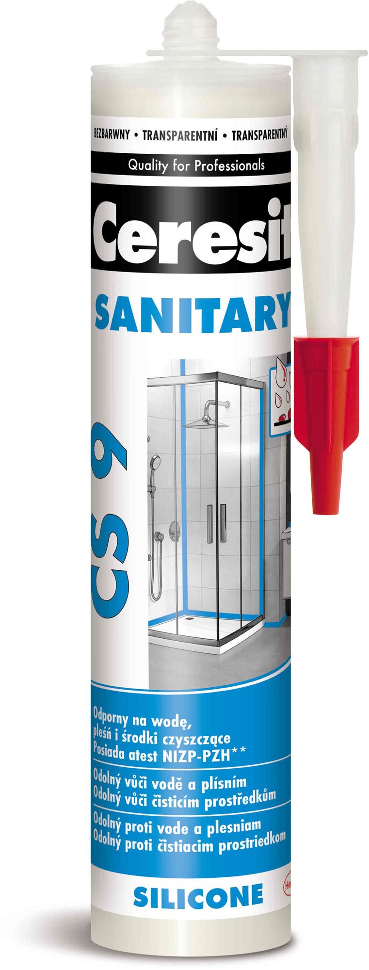 CERESIT CS 9 Sanitary, transparentní 280 ml - Tmel | Alza.cz