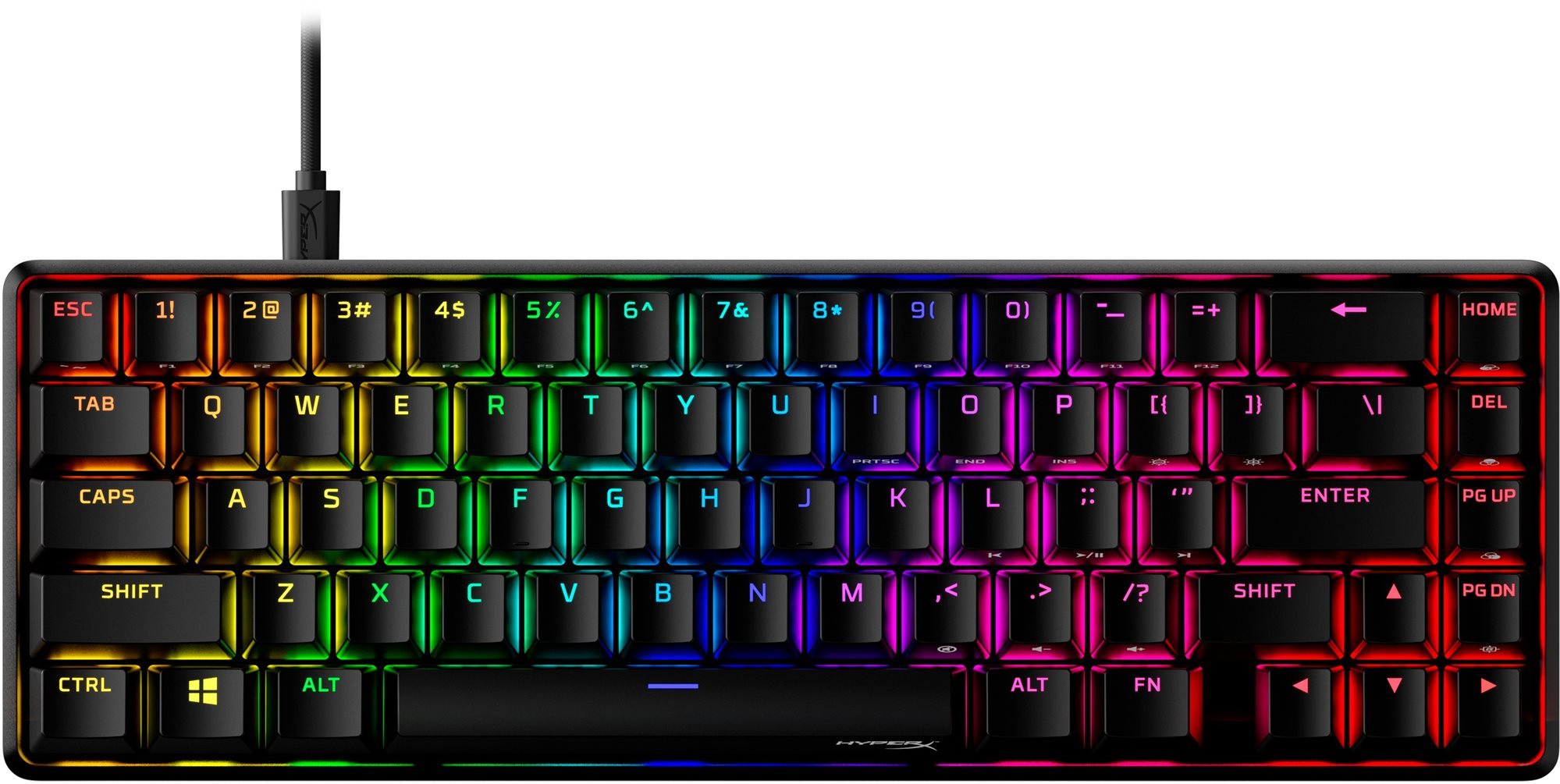 HyperX Alloy Origins 65 Aqua Mechanical Gaming Keyboard - US - Herní ...