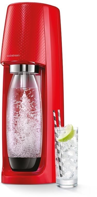 SodaStream Spirit Red červený - výrobník sodové vody NOVÝ/NEROZBALENÝ ...
