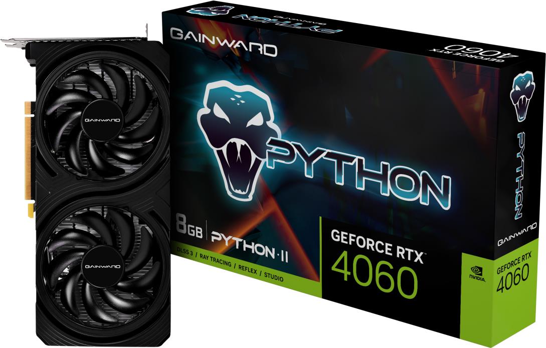 GAINWARD GeForce RTX 4060 Python II 8G - Grafická karta | Alza.cz
