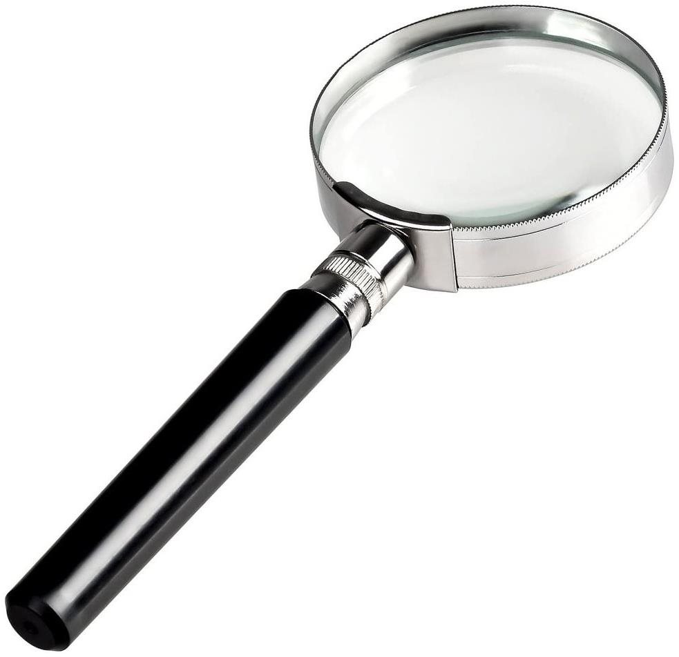 Verk 09042 Čtenářská lupa 90 mm, zvětšení 3 x kov - Lupa | Alza.cz