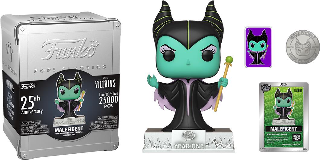Funko POP! Disney 25th Anniversary Maleficent Only 25,000 of this ...